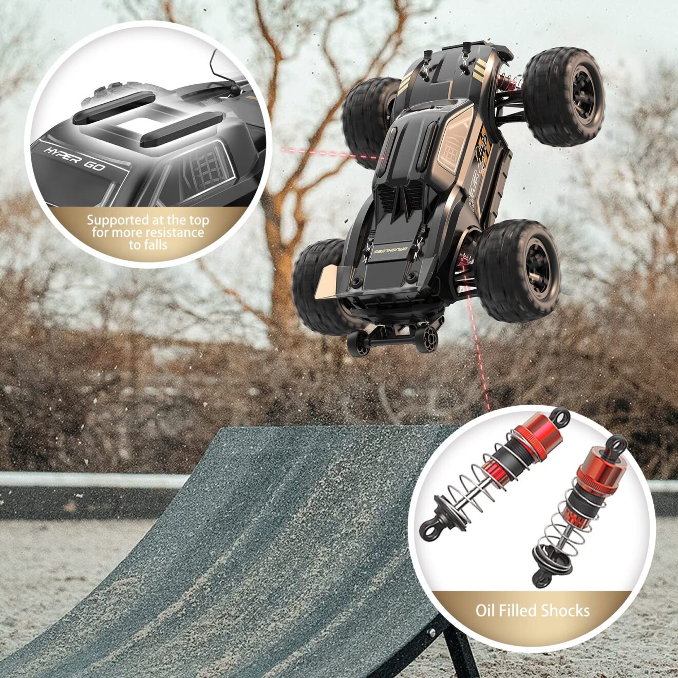 HYPER GO H16BM 1/16 RTR Brushless Fast RC Cars - MJX Hyper Go RC ...